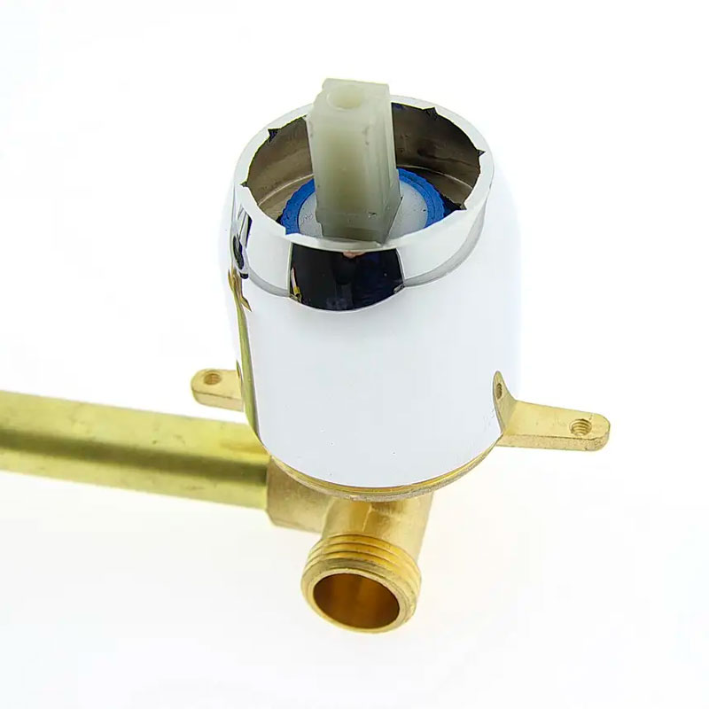 Cartridge fixation nut for shower faucet